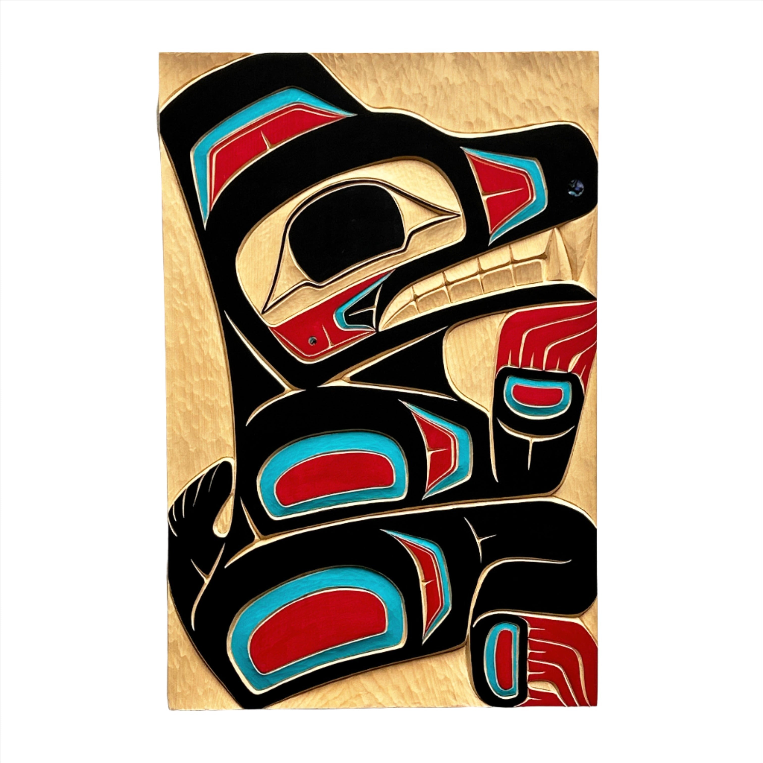 RANDY ADAMS PANELS YELLOW CEDAR 16 x 10.5" – House Of Himwitsa