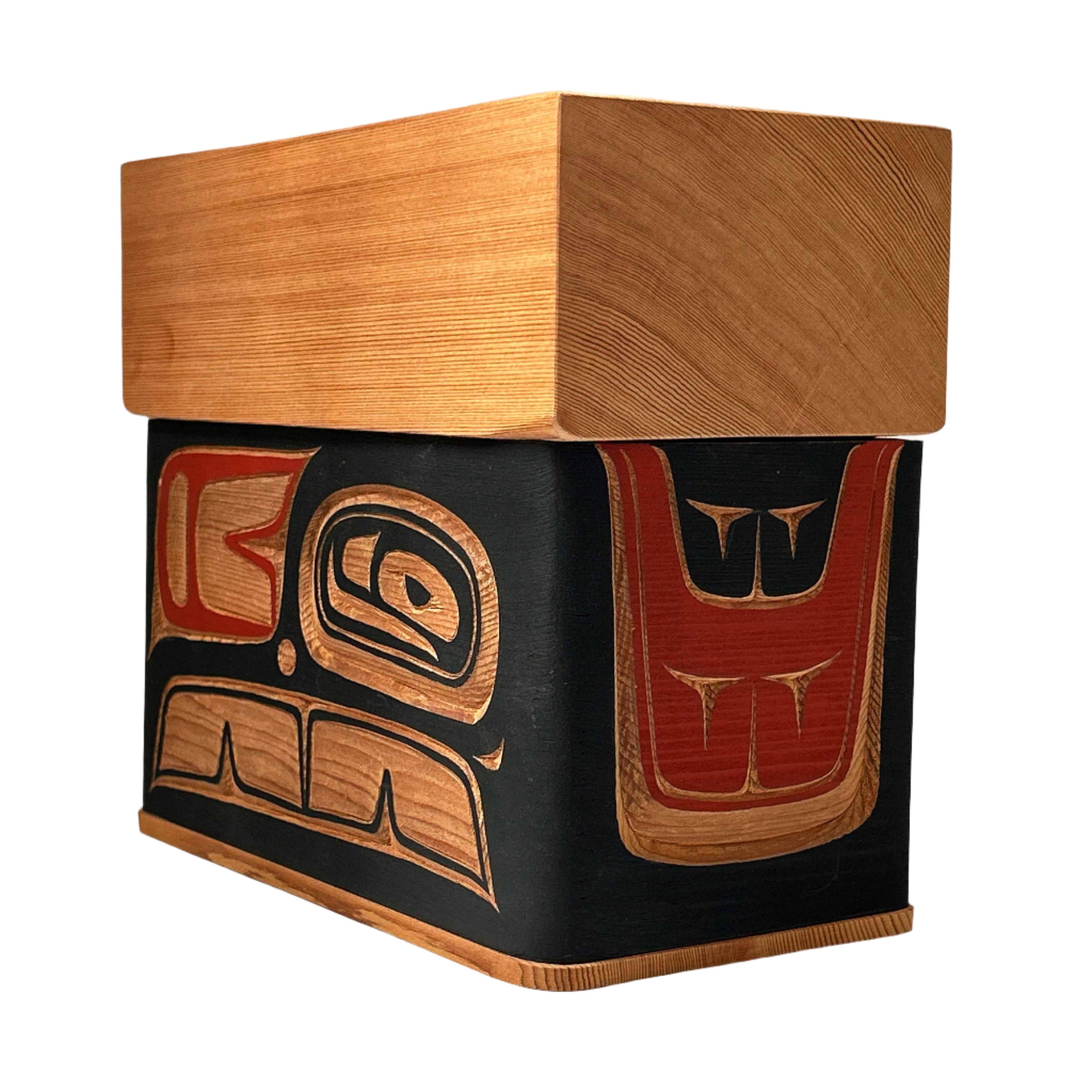 Victor West Red Cedar Bentwood Box Northern Formline – House Of Himwitsa